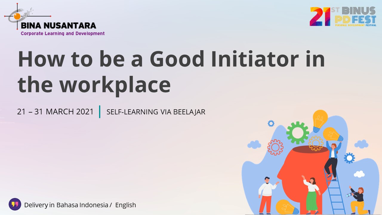 Summary of How to be a Good Initiator in the workplace